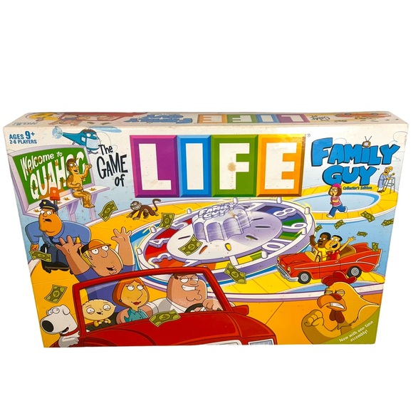 Hasbro | Games | The Game Of Life Family Guy Collectors Edition ...